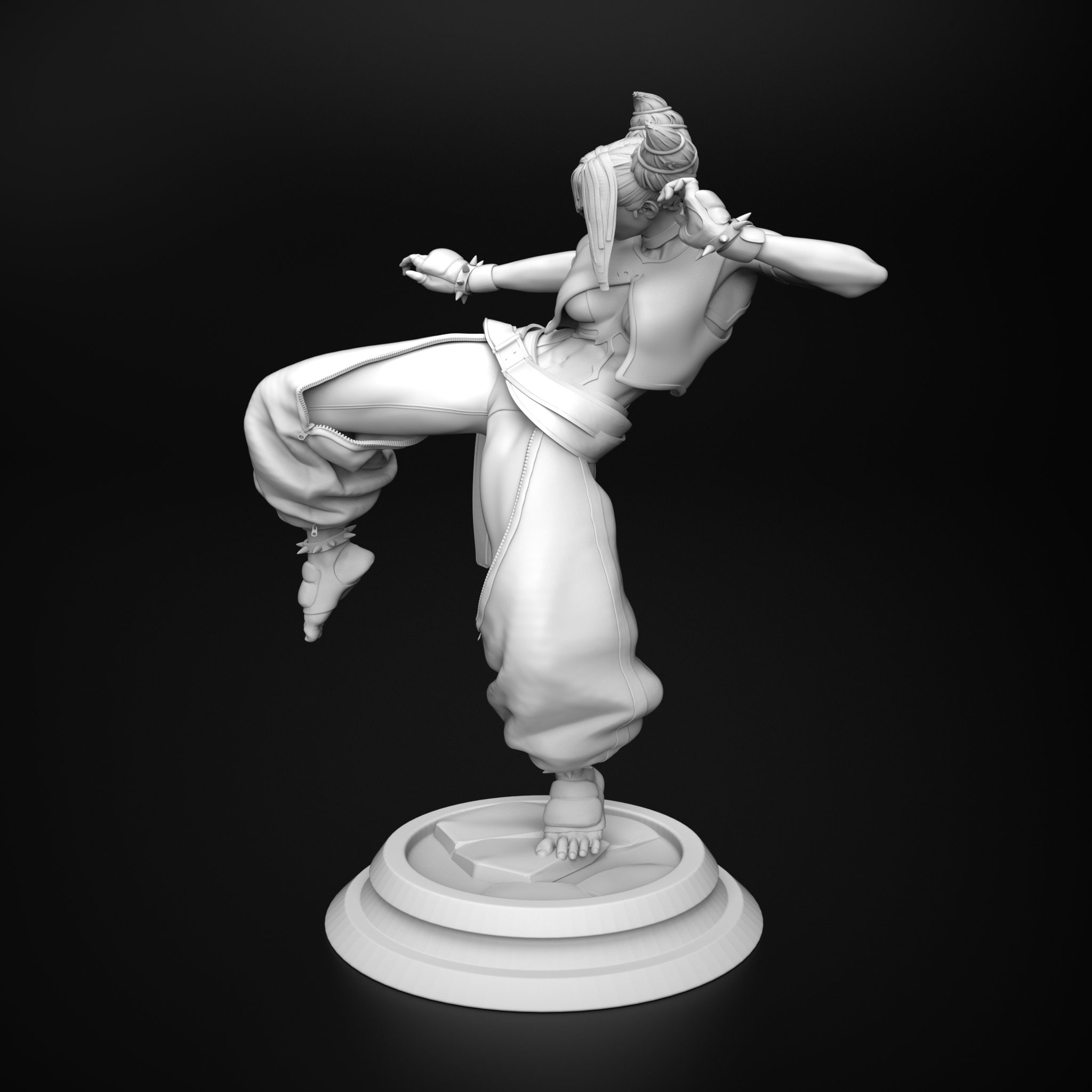 STL Street Fighter 6 Juri Han 3D Printing Stl File - Etsy