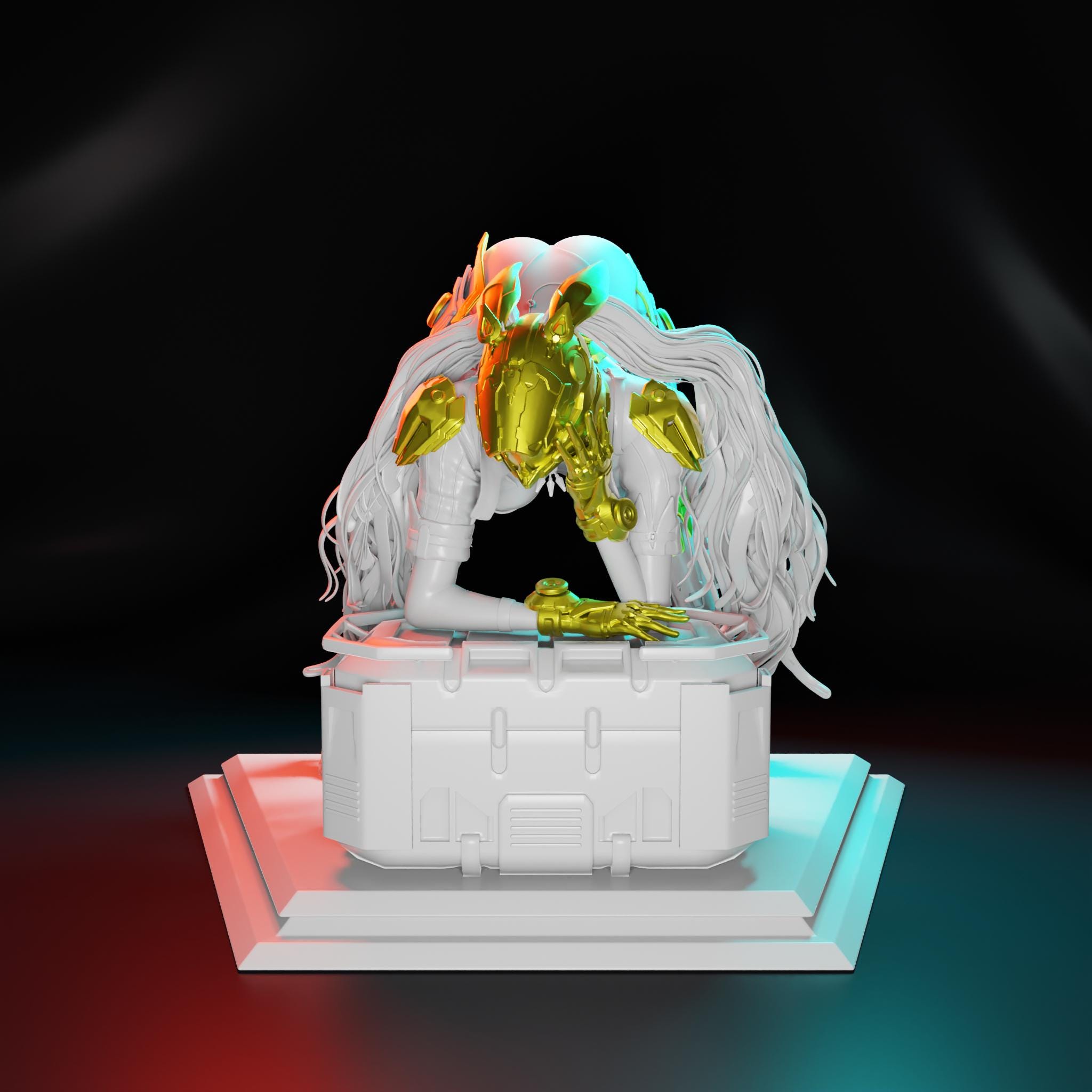 Bunny pose the first descendant 3D model Archivo Stl de impresión 3D ...