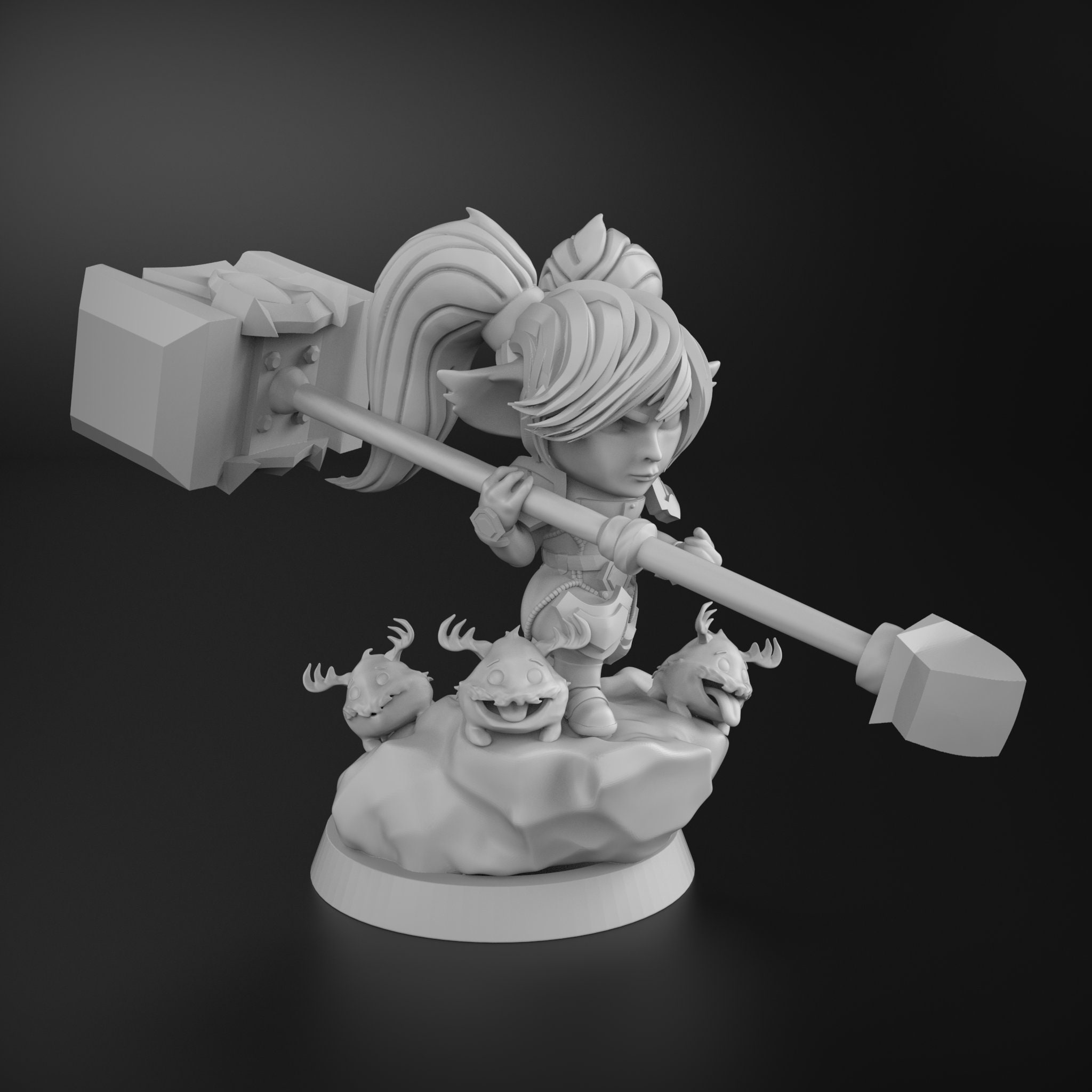 STL Poppy Base Skin League of Legends - Etsy