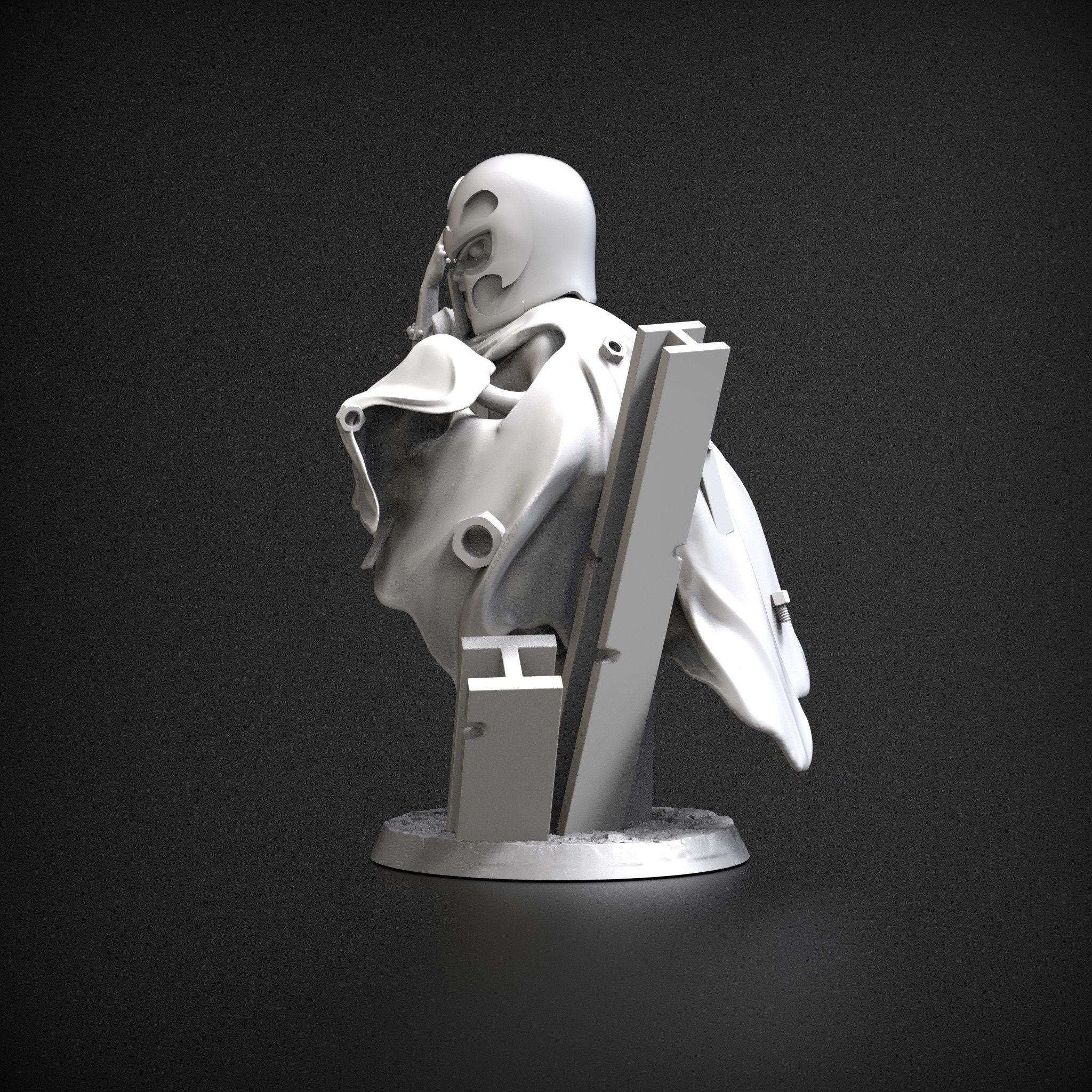 STL Magneto Marvel Legends Miniature 3d Model 3D Print Model 3D ...