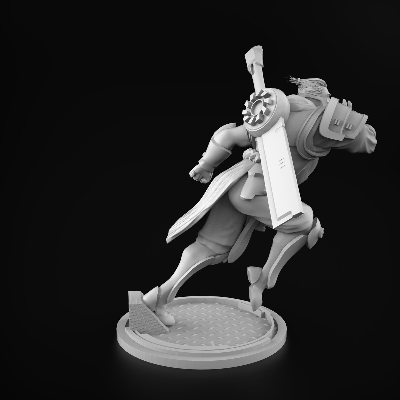 STL Shen Pulse Fire League of Legends 3D Model to Print 3D Printing Stl ...