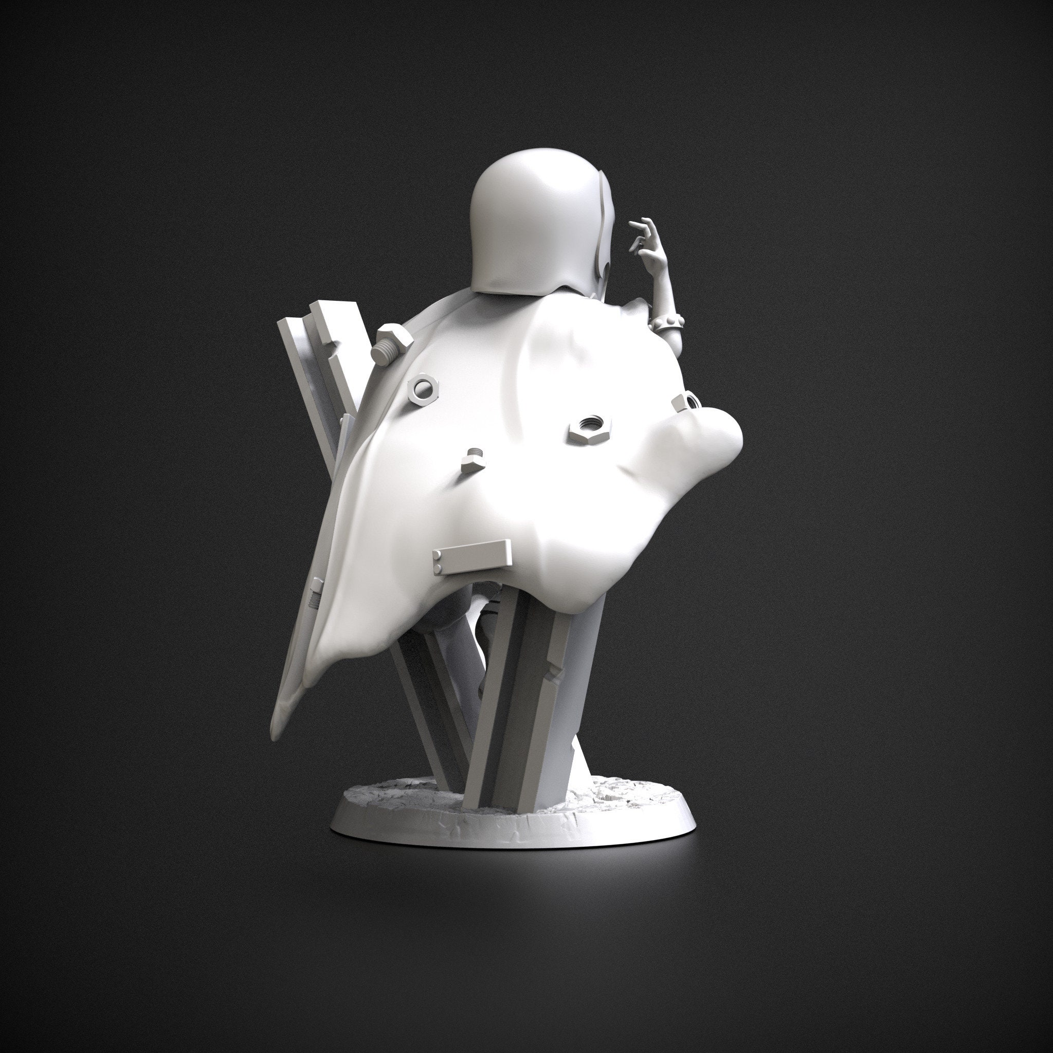 STL Magneto Marvel Legends Miniature 3d Model 3D Print Model 3D ...