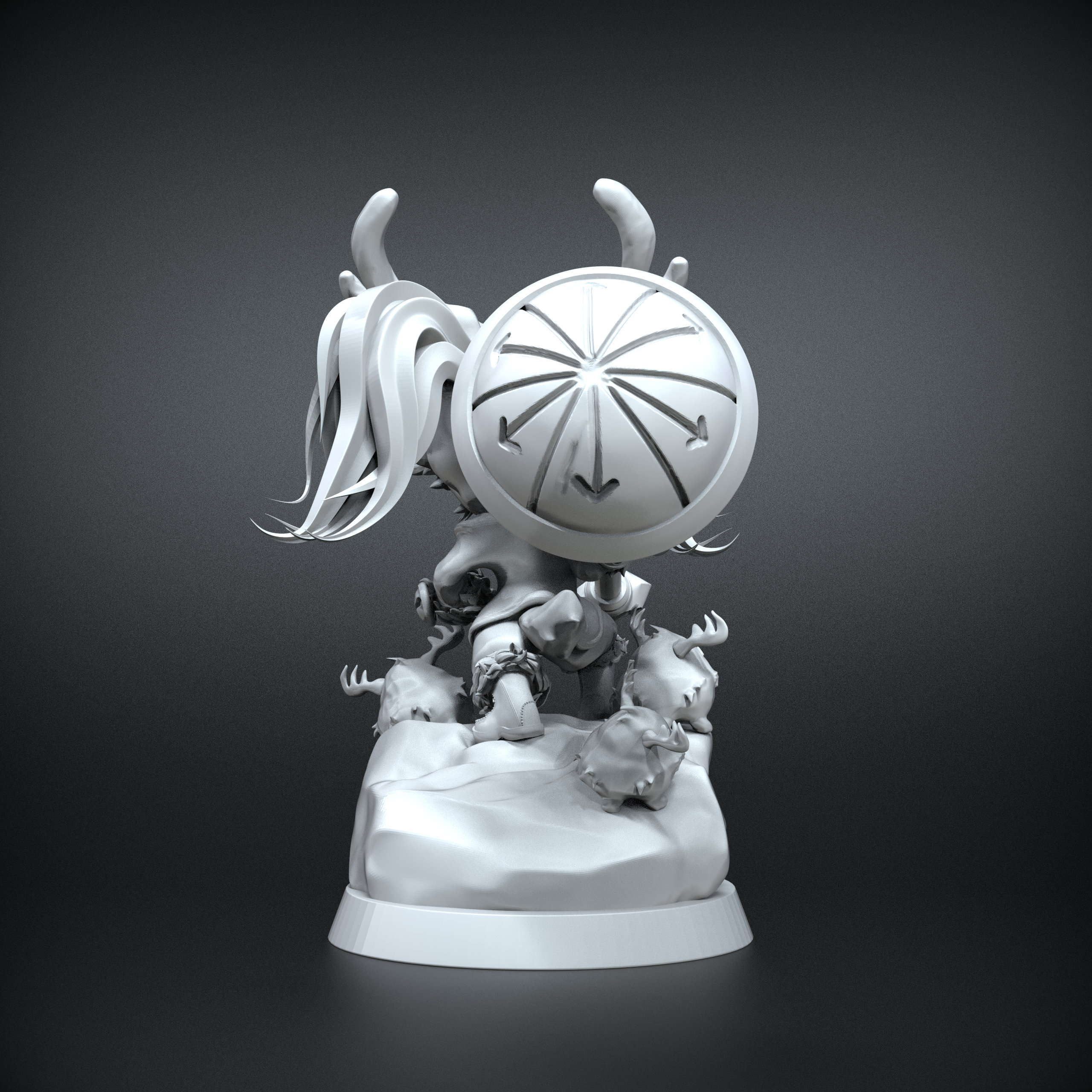 STL Poppy Snow Fawn 3D Print Model 3D Printing Stl File - Etsy