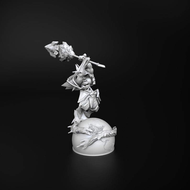STL Dark Star Mordekaiser League of Legends Figure Statue Alexa ...