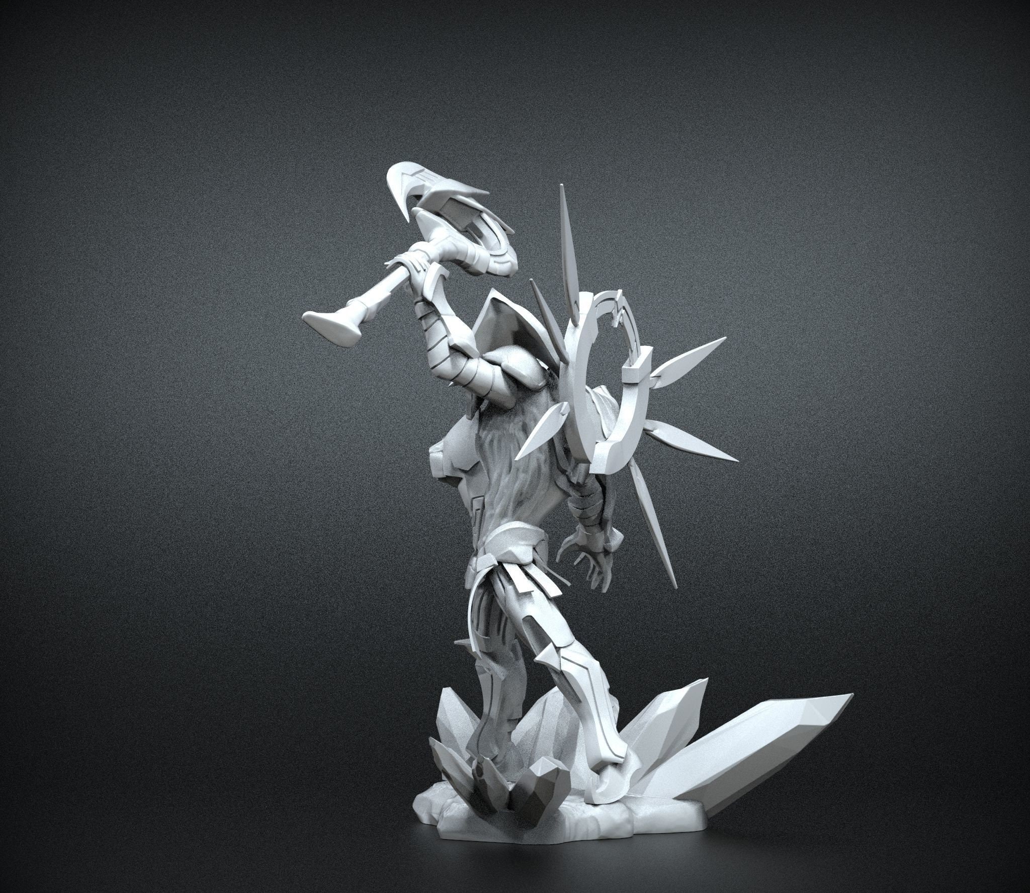 STL Nasus Armored League of Legends 3d Print 3D Printing Stl File - Etsy