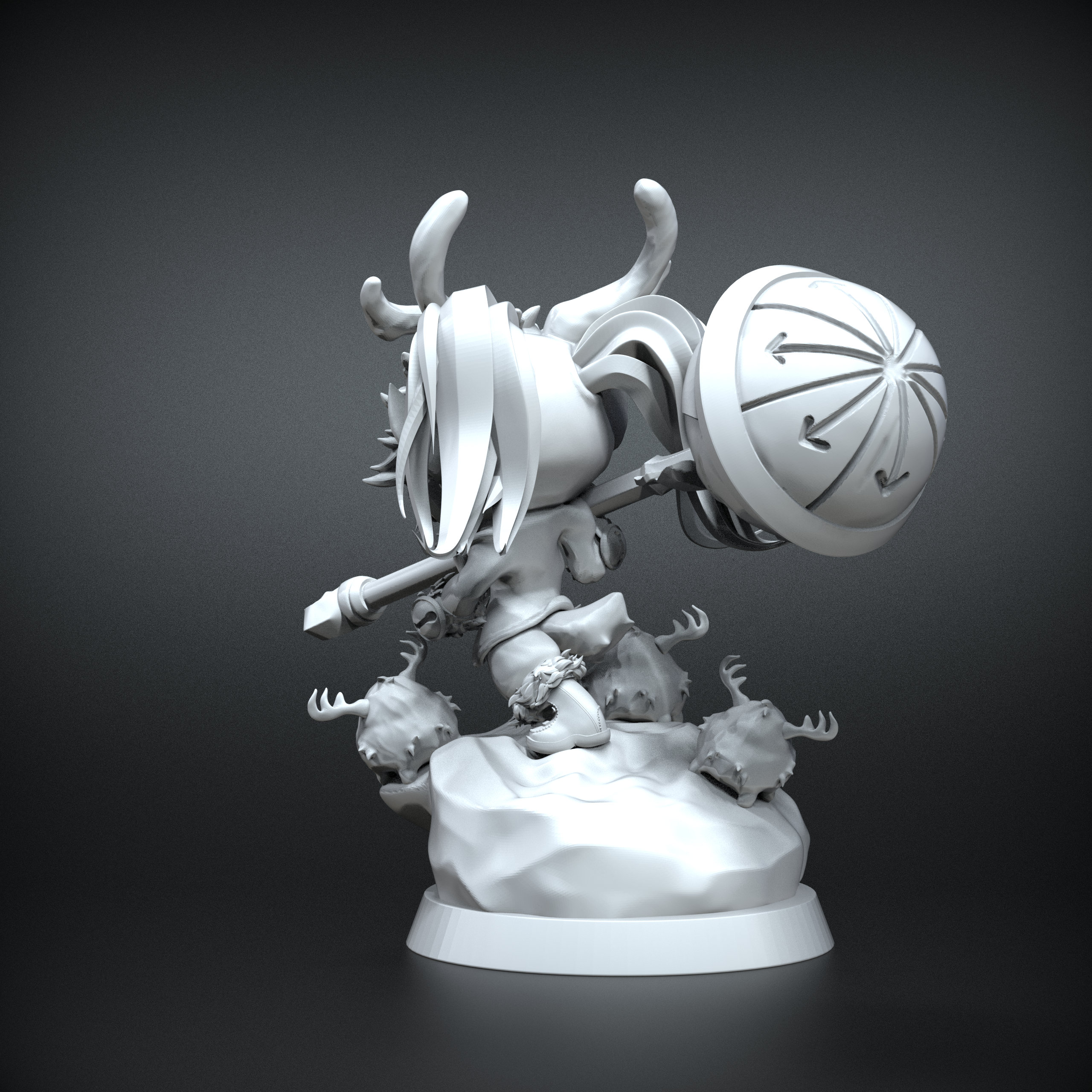 STL Poppy Snow Fawn 3D Print Model 3D Printing Stl File - Etsy
