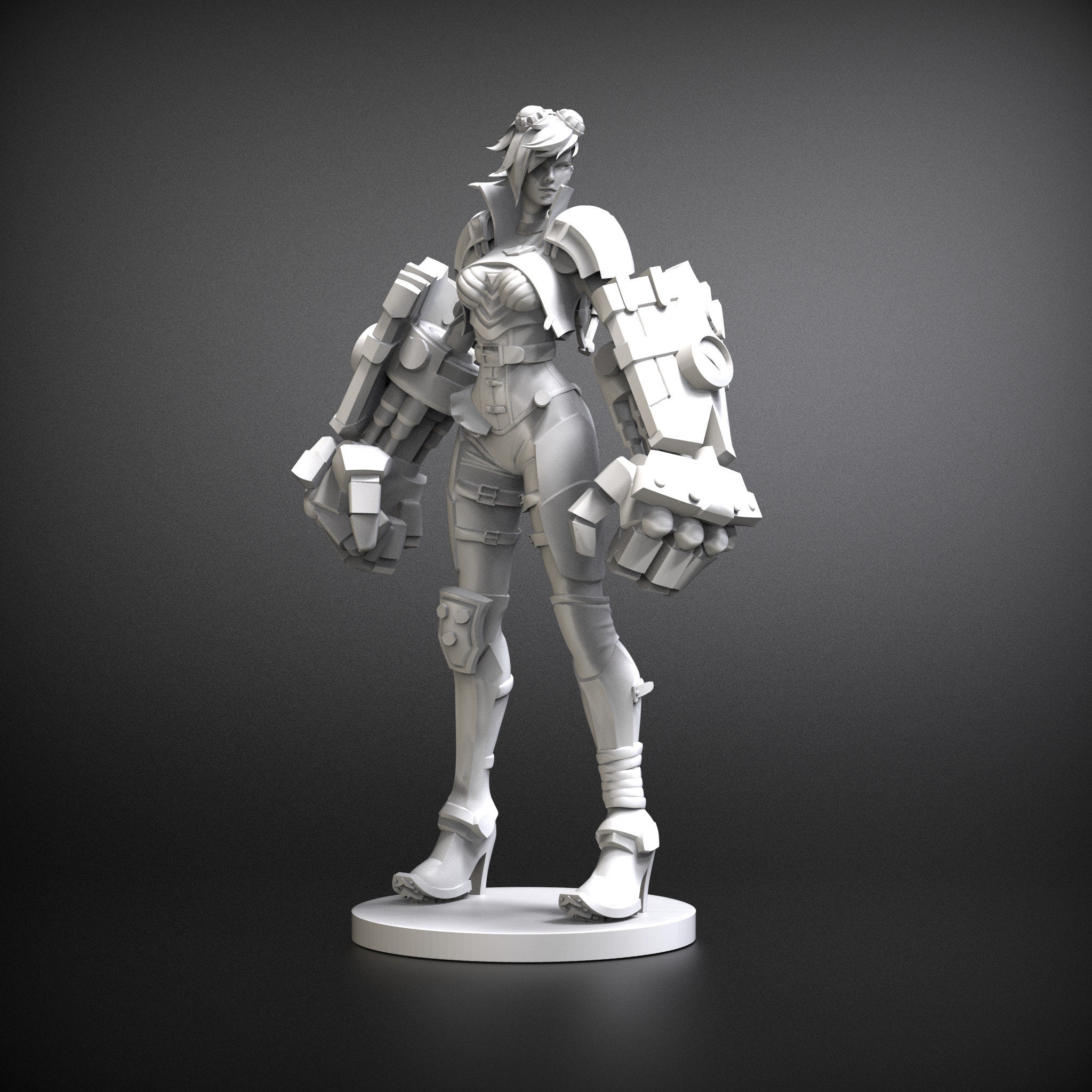 STL Vi Arcane 3d Model to Print League of Legends 3D Print Model 3D ...