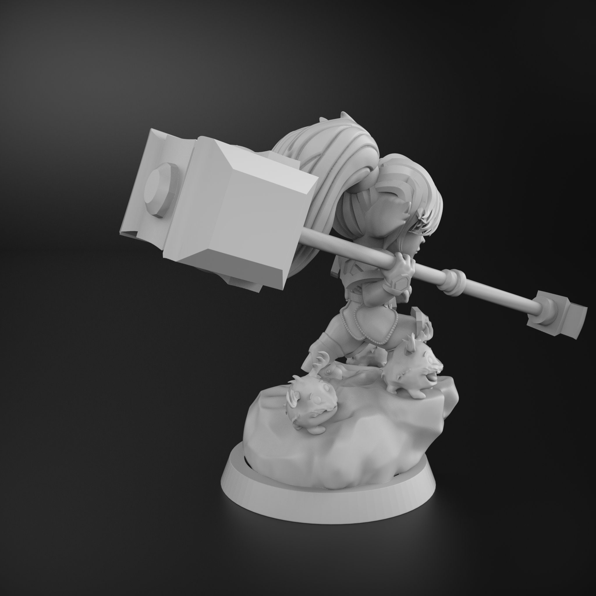 STL Poppy Base Skin League of Legends - Etsy