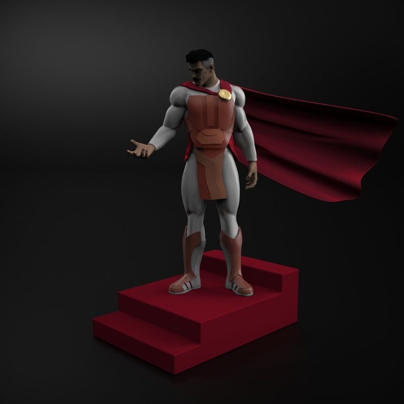 STL Omni Man Invincible Series 3d Model - Etsy