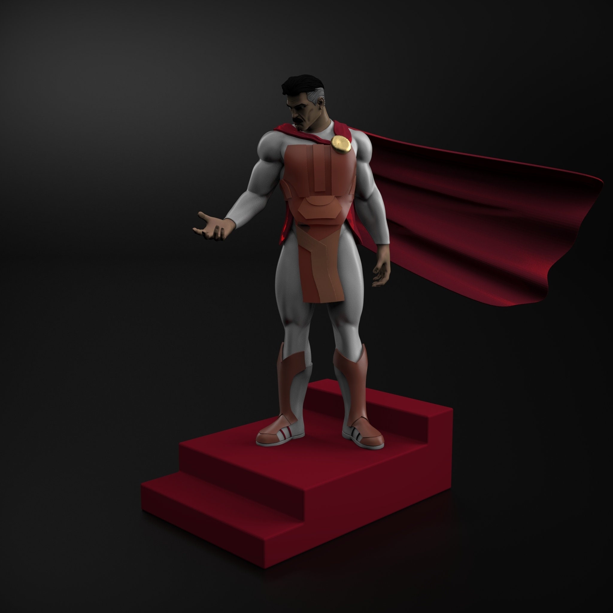 STL Omni Man Invincible Series 3d Model - Etsy