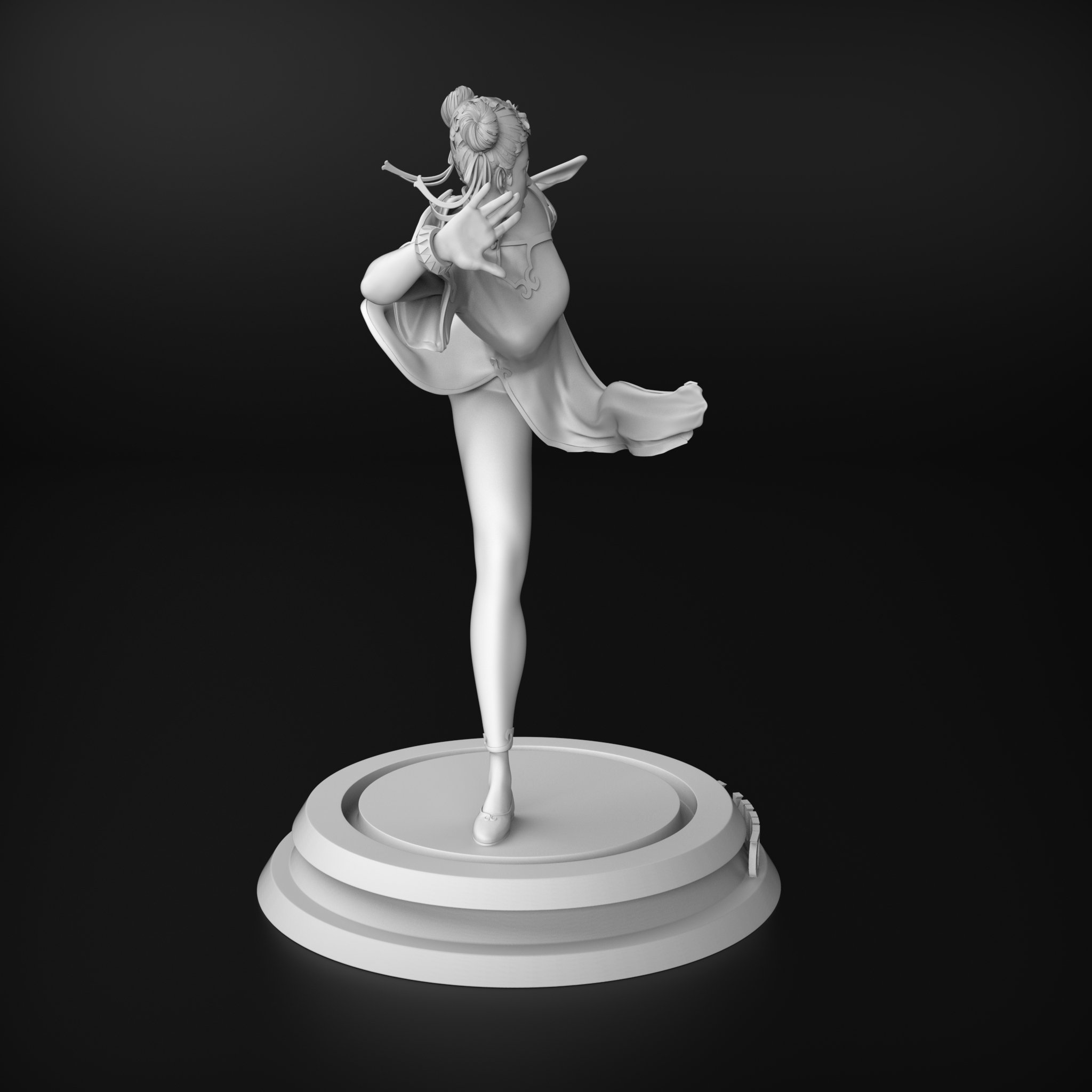 STL Street Fighter 6 Chun Li 3D Print Model 3D Printing Stl File - Etsy