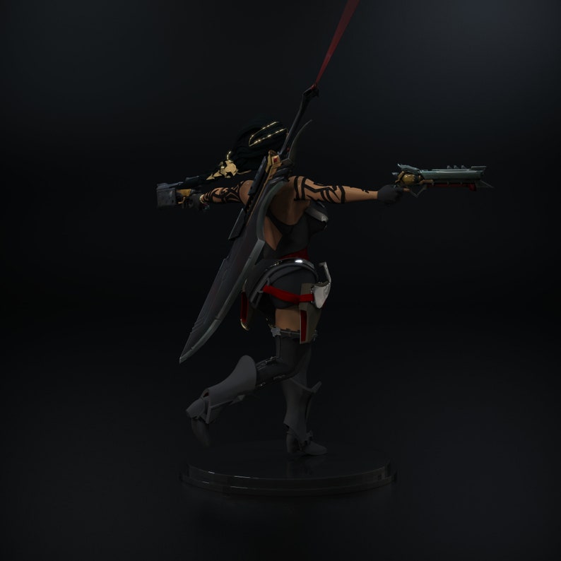 STL Samira League of Legends Base Skin 3D Print Model - Etsy