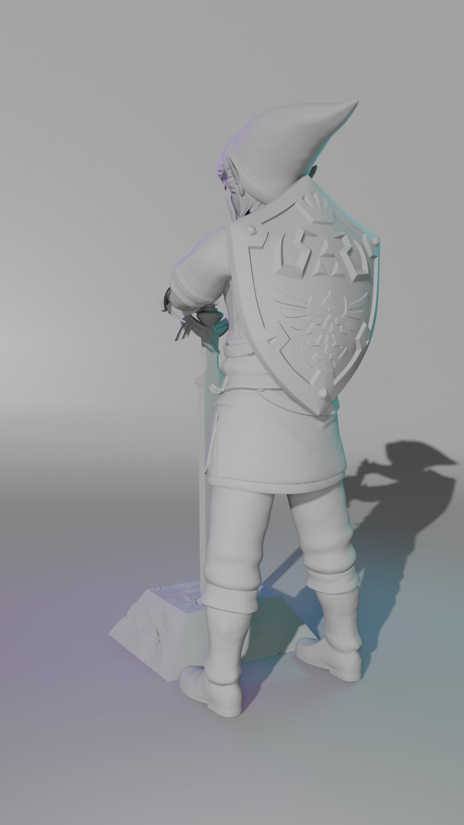 STL Legend of Zelda Link Base Sword 3D Print Model 3D Printing Stl File ...