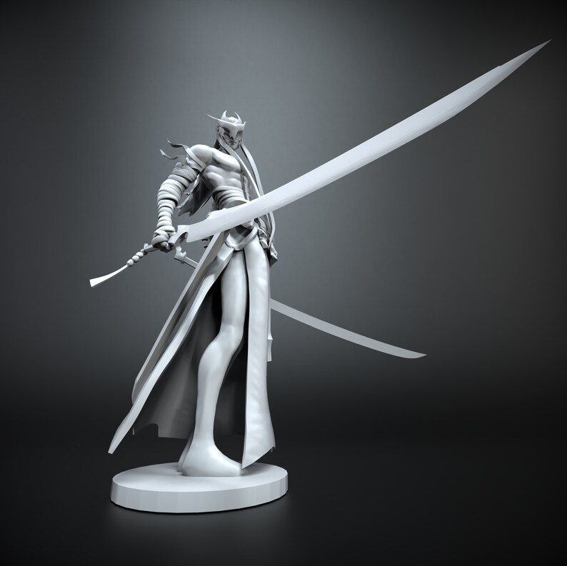 STL Yone League of Legends 3D Model to Print 3D Printing Stl File - Etsy