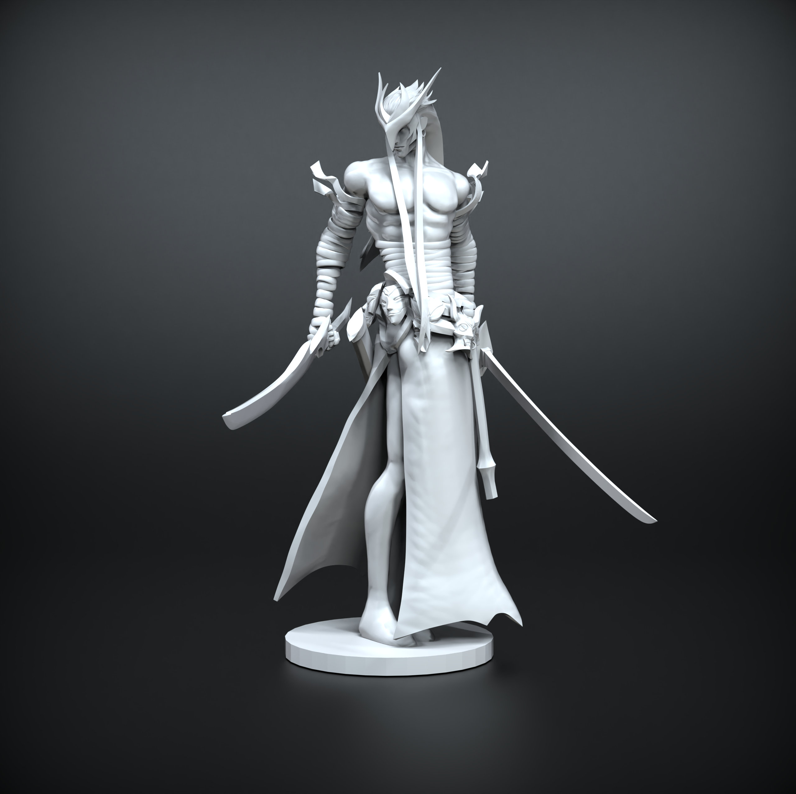 STL Yone League of Legends 3D Model to Print 3D Printing Stl File - Etsy