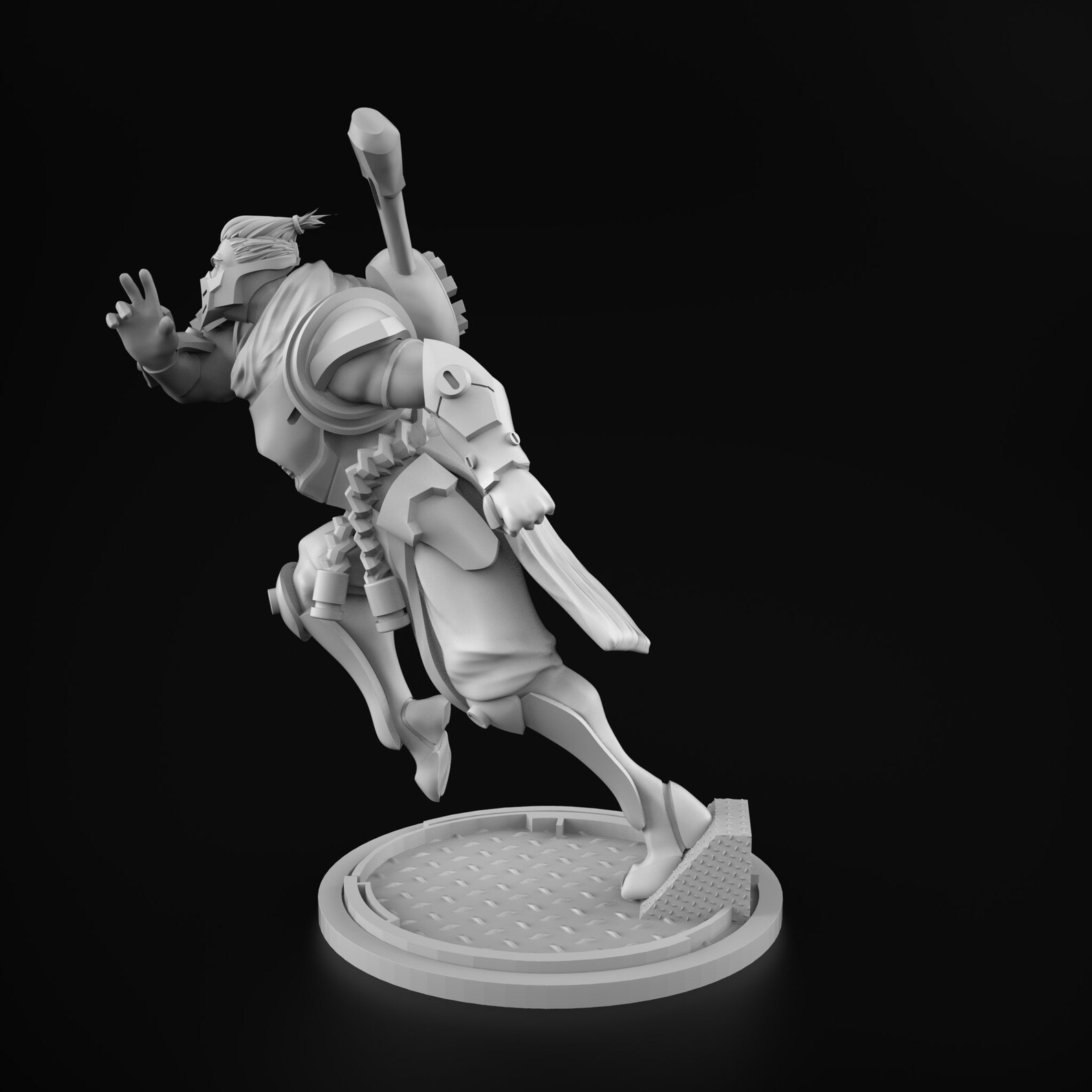 STL Shen Pulse Fire League of Legends 3D Model to Print 3D Printing Stl ...