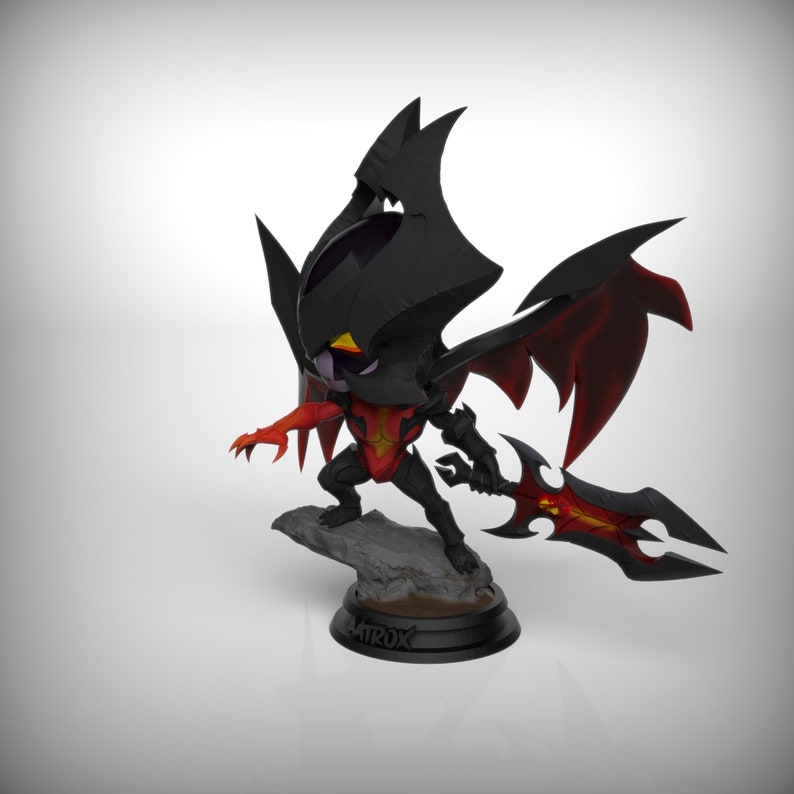STL Aatrox Chibi Tft League of Legends 3D Printing Stl File - Etsy