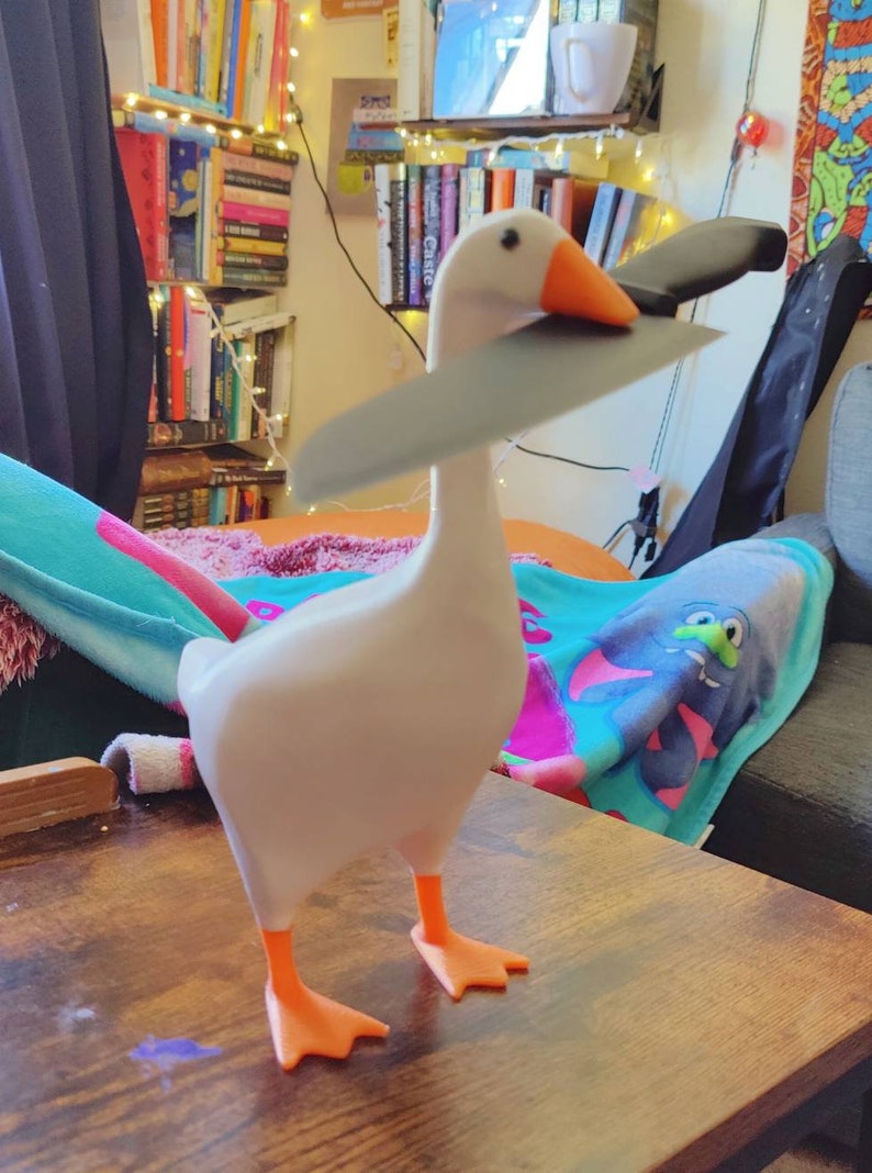 Untitled Goose 3D Printed Magnetic Statue | Etsy