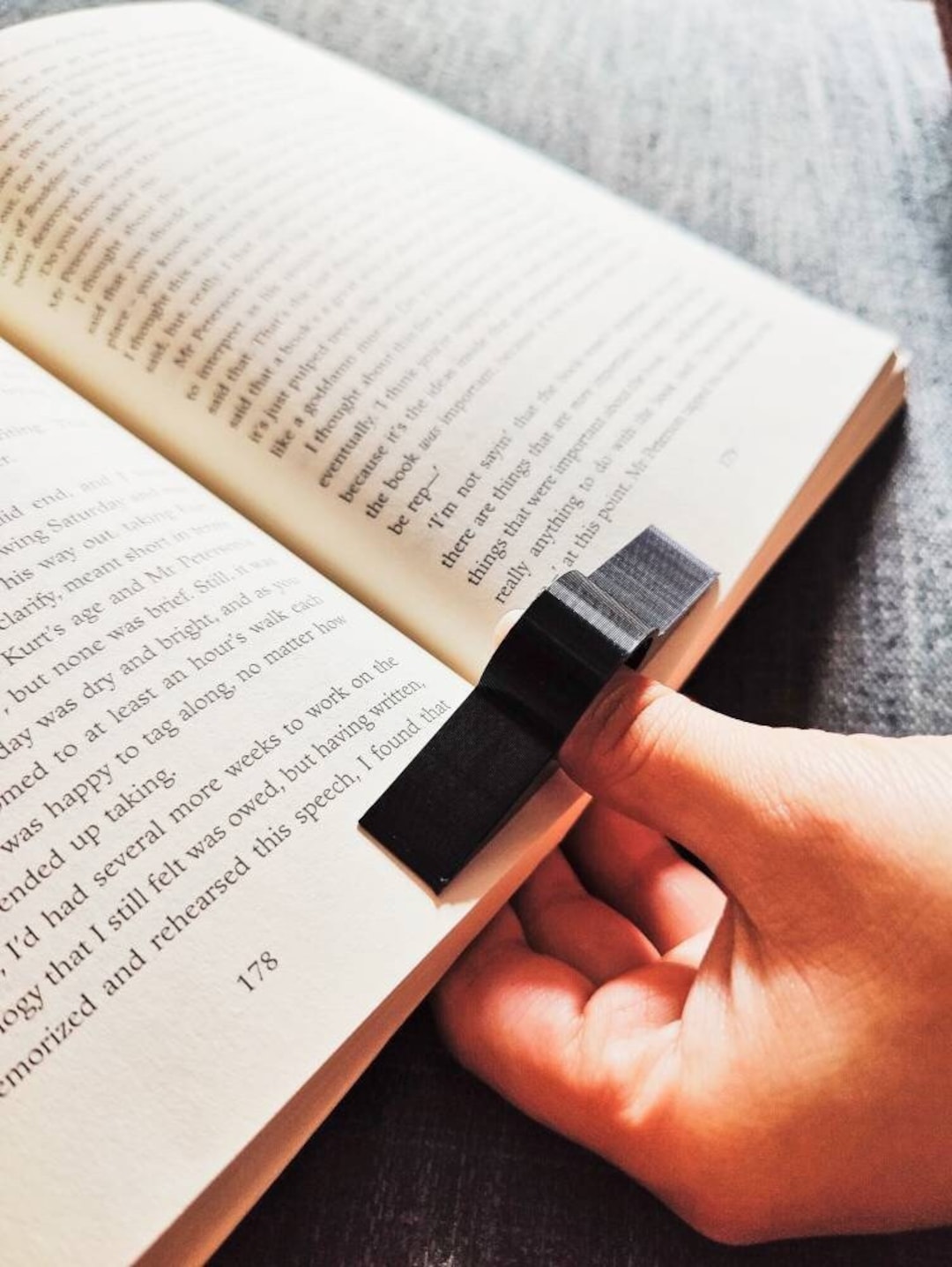 PLA Kunststoff Daumen Buch Seitenhalter | Lese Geschenk - Etsy Österreich