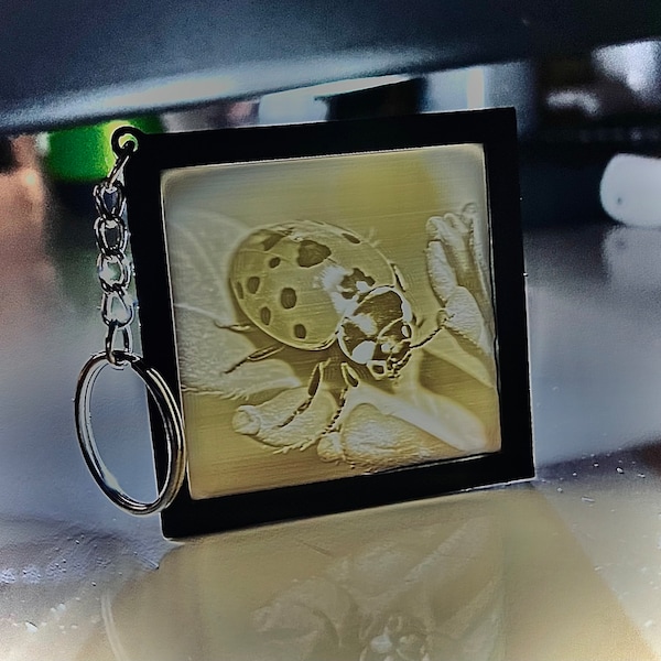 Lithophane Keychain - Etsy