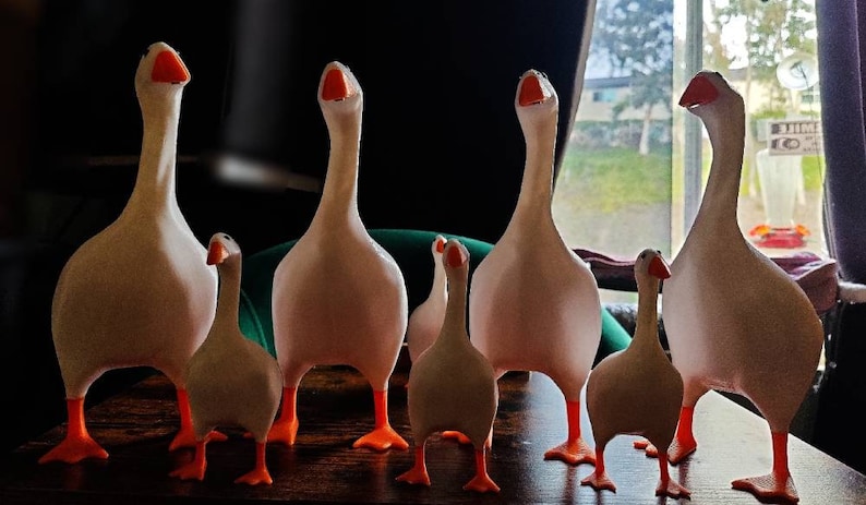 Untitled Goose 3D Printed Magnetic Statue | Etsy