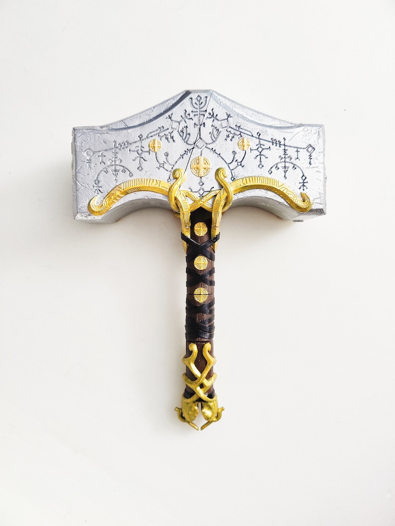 Mjolnir | God of War | Thor's Hammer | Deluxe Edition Replica - Etsy