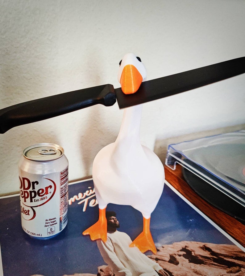 Untitled Goose 3D Printed Magnetic Statue | Etsy