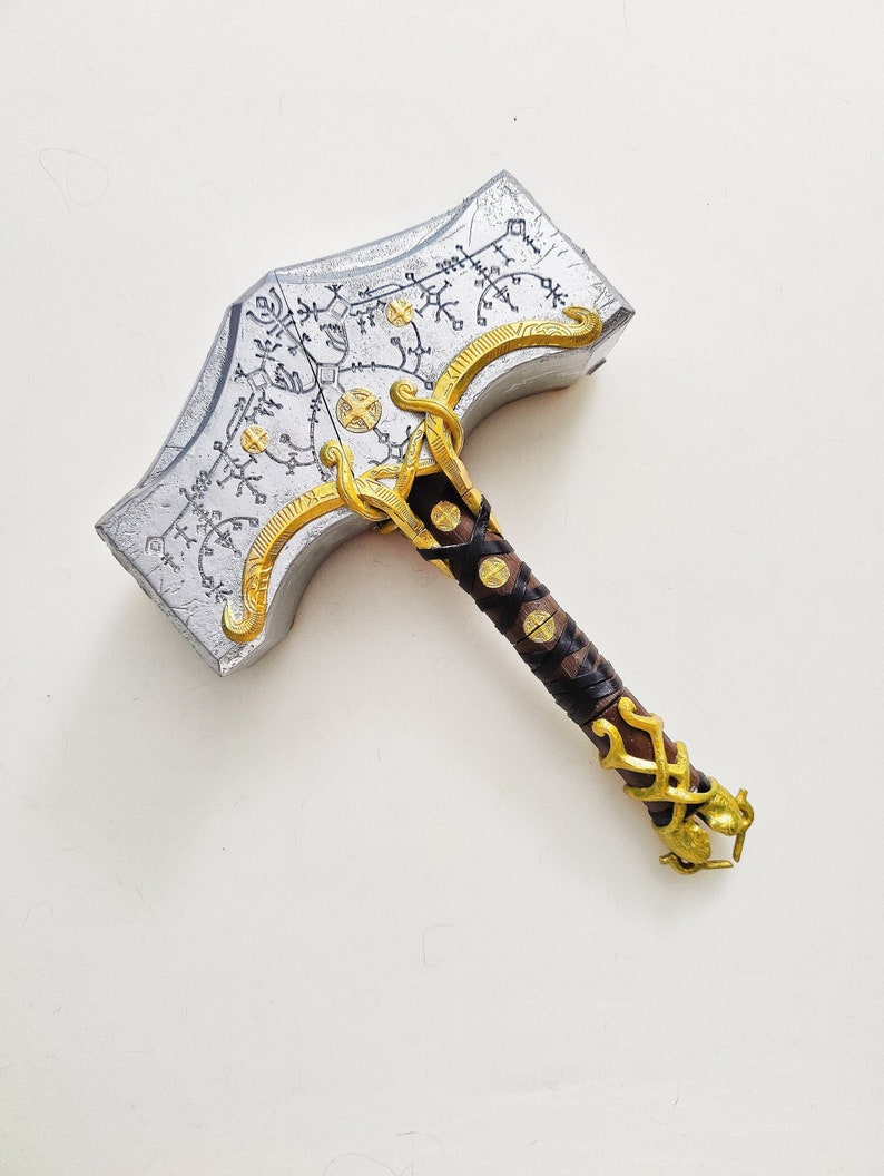 Mjolnir | God of War | Thor's Hammer | Deluxe Edition Replica - Etsy