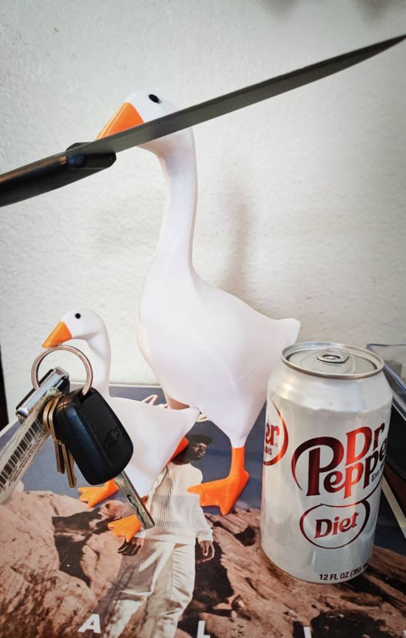 Untitled Goose 3D Printed Magnetic Statue - Etsy
