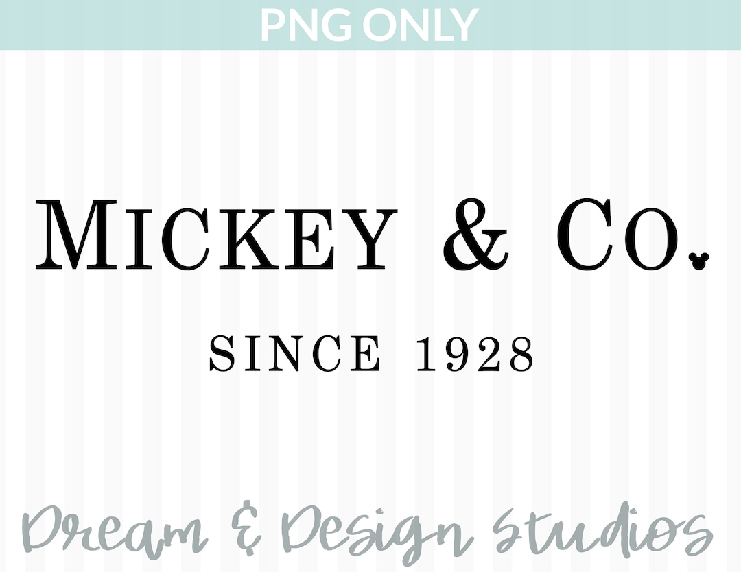 Mickey & Co. PNG Digital Download, Silhouette, Cricut - Etsy