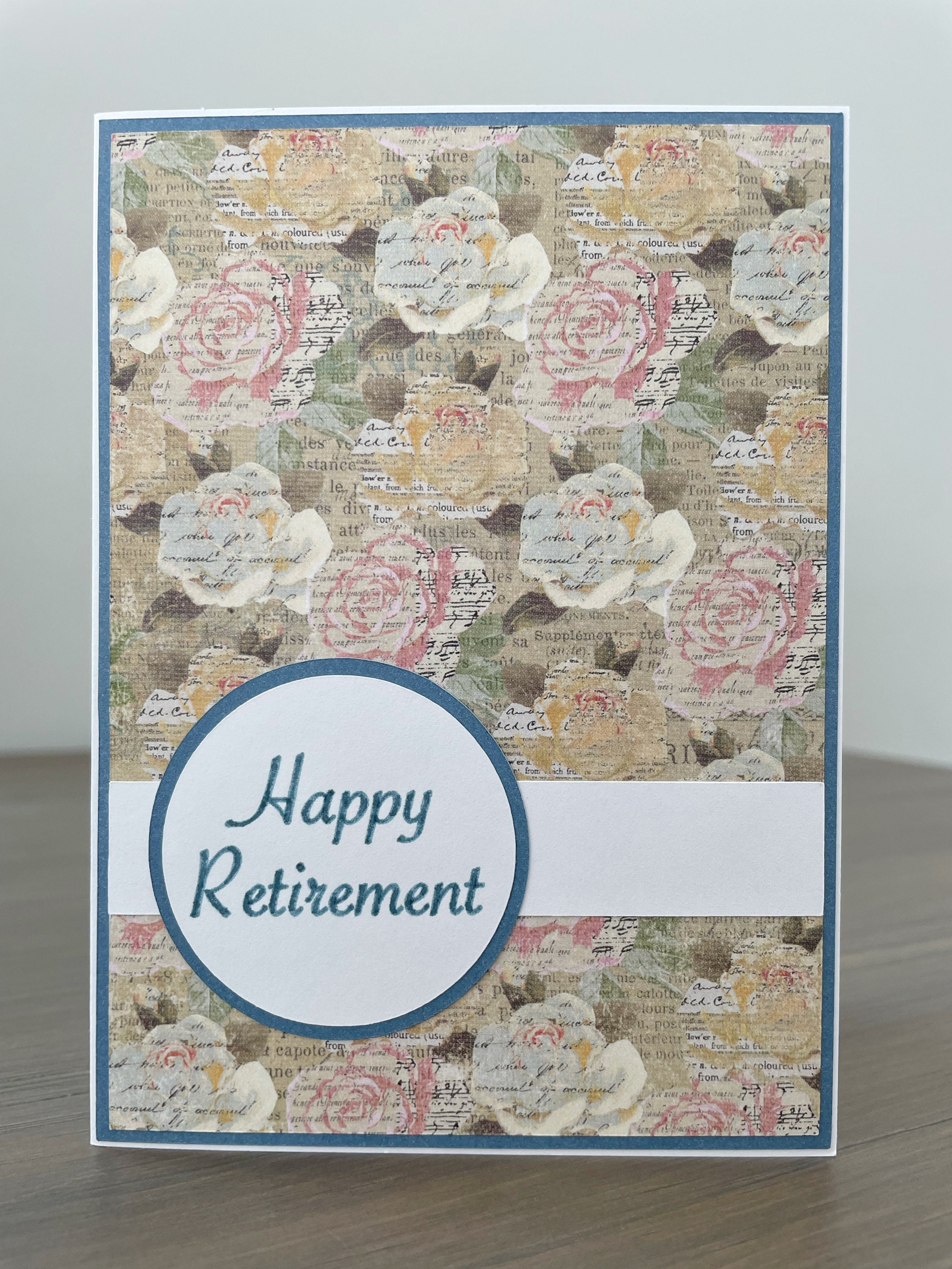 Happy Retirement Card | Handmade Happy Retirement Card | Retirement ...