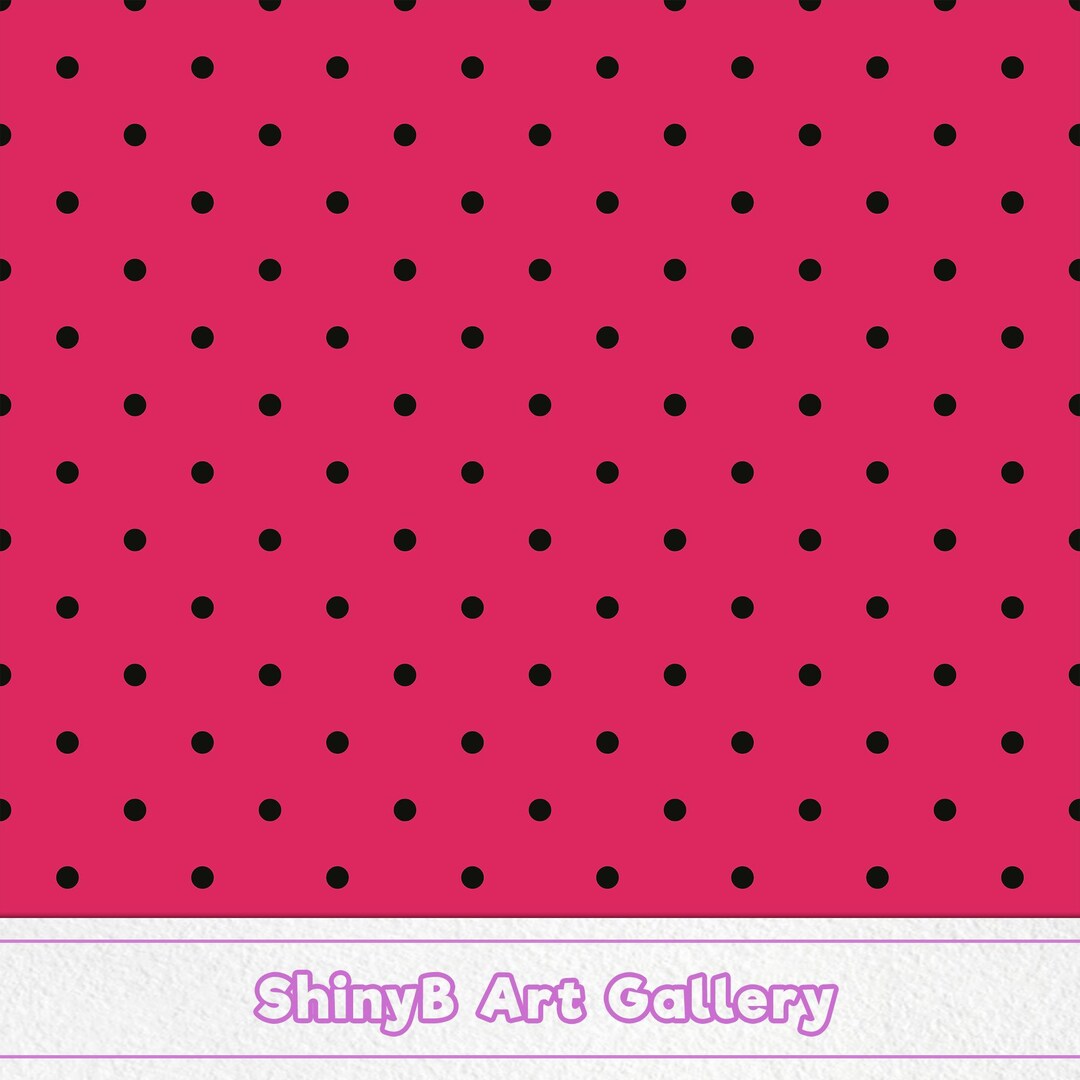 Polka Dots Digital Paper, Dot Digital Paper Pattern, Seamless ...