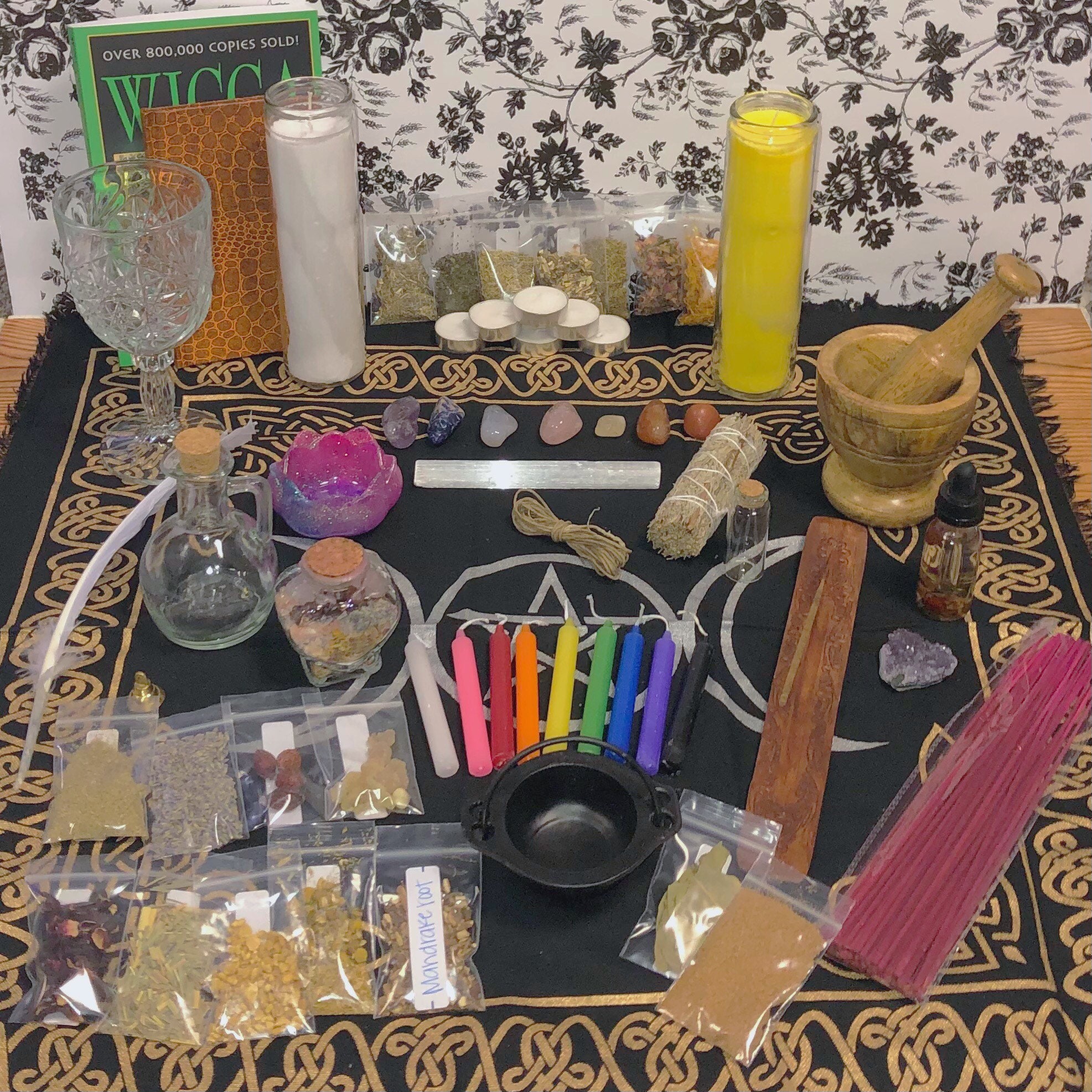 Altar Witch Kit Ultimate Witch Kit / Witch Box for Beginners | Etsy