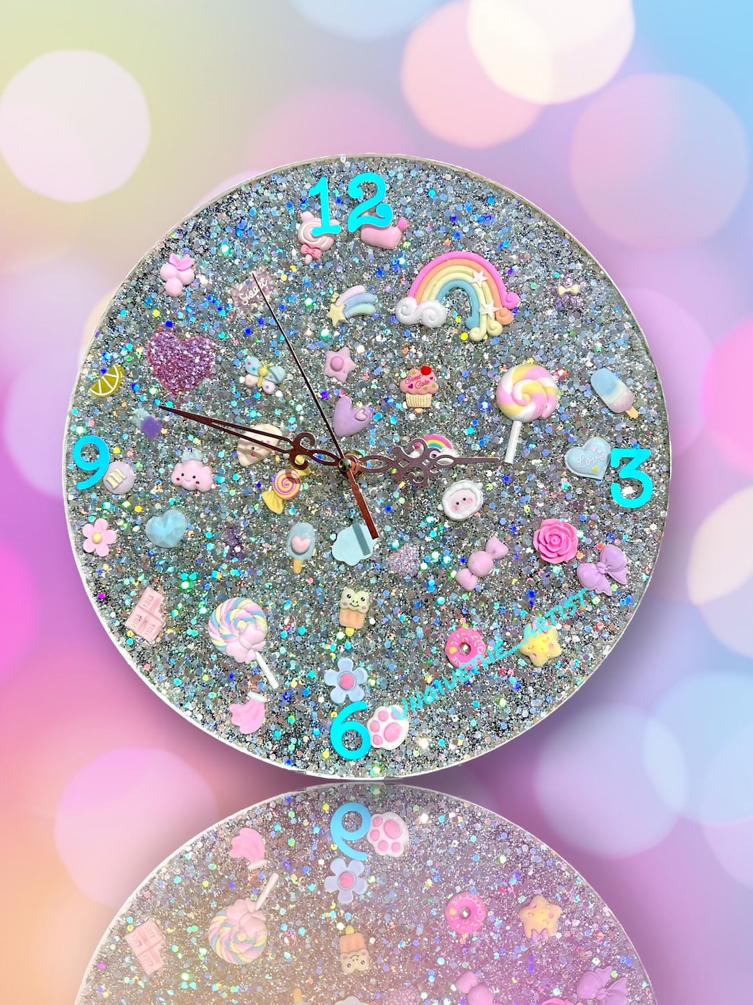 Pastel Candy Land Clock - Etsy