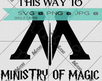 Ministry of Magic Svg - Etsy Canada