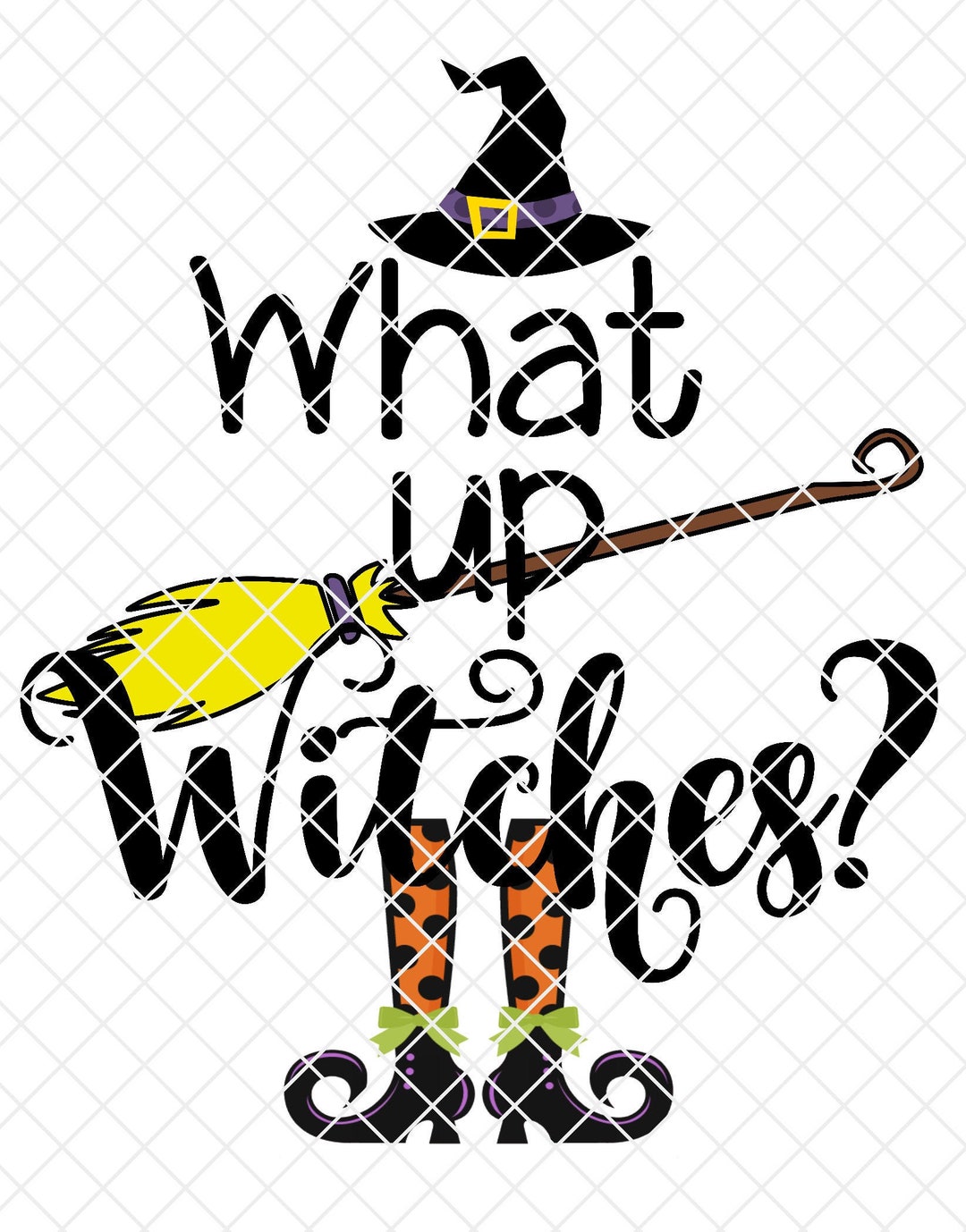 What up Witches PNG Printable Sublimation Designs T Shirt Design ...