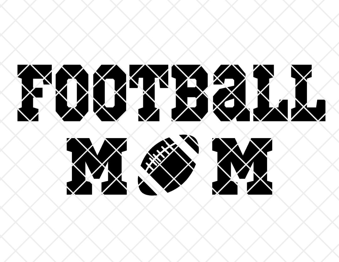Football Mom SVG Cuttable PNG Printable Sublimation Design Download ...