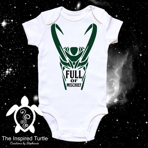 Loki-full of Mischief Funny Baby Clothes Baby Gift Cute | Etsy