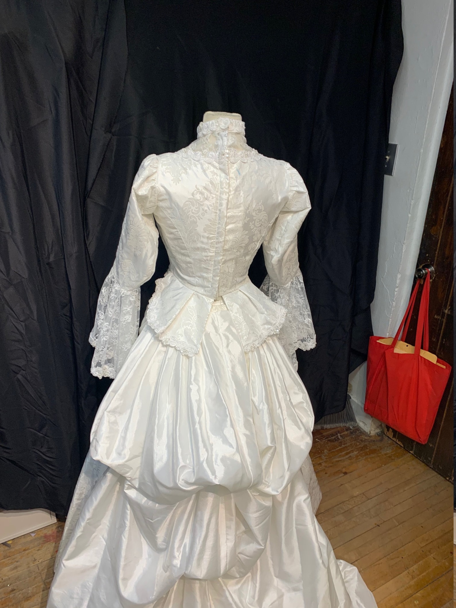 FOR ORDERS ONLY - Custom Made - 1880s Victorian Evening Dress/wedding ...