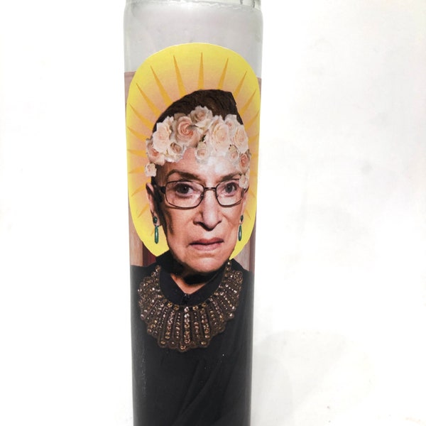 Ruth Bader Ginsburg Prayer Candle - Etsy