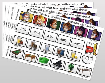 Cluedo Junior Sheets - Etsy UK