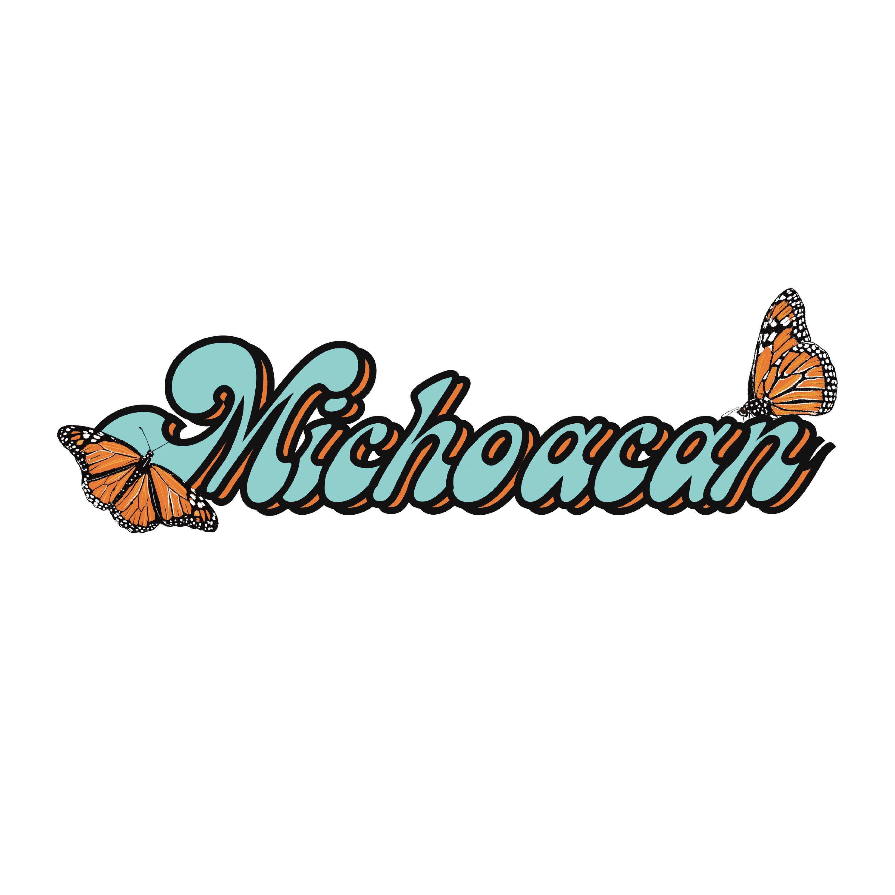 Michoacan Sticker Mexico Sticker Spanish Monarch - Etsy