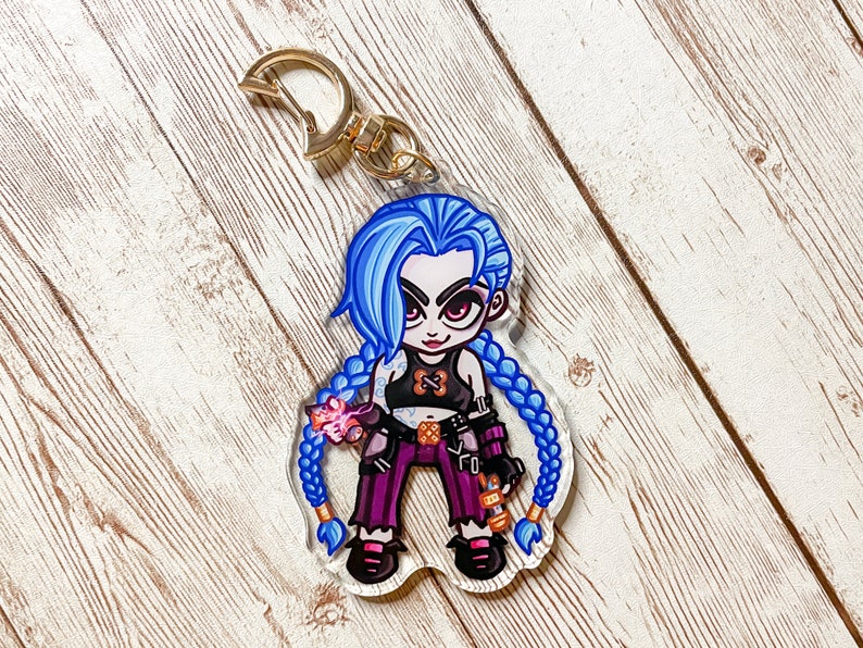 Arcane / League of Legends Keychains - Etsy
