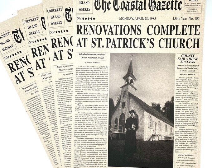 Midnight Mass Newspaper Poster Print - Etsy
