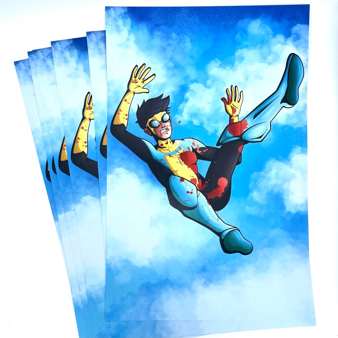 Invincible Mark Grayson Poster Print - Etsy