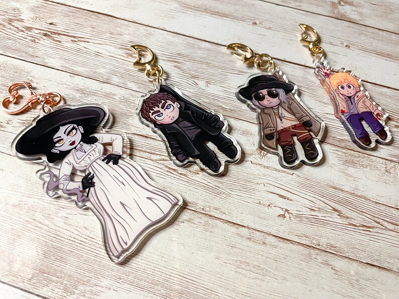 Ethan Winters Keychain resident Evil Village | Etsy