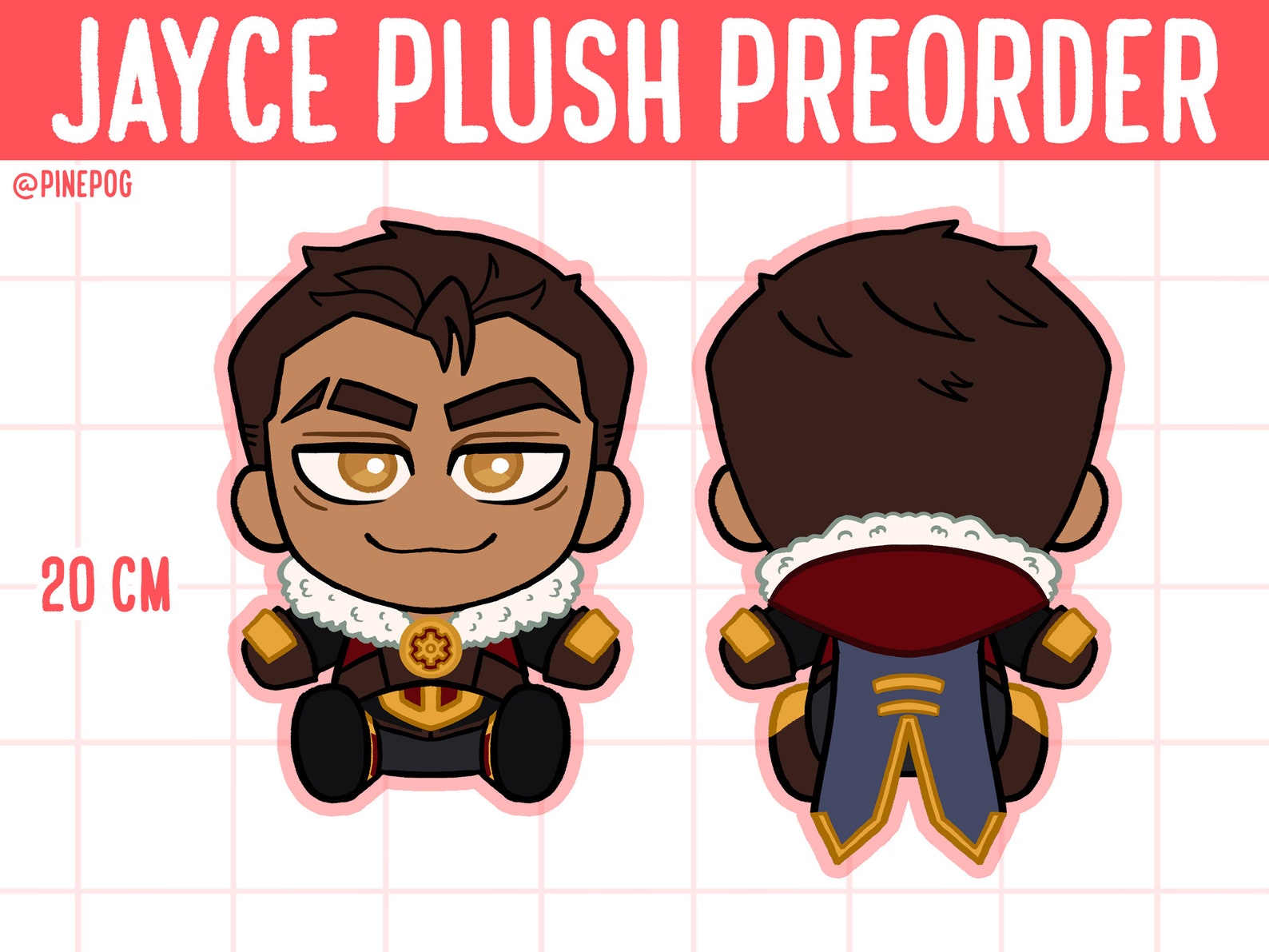 Jayce Plush arcane / League of Legends Preorder - Etsy