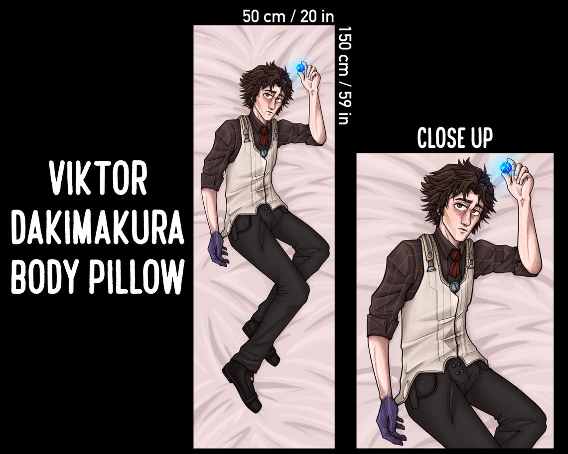 Viktor Body Pillow Dakimakura league of Legends / Arcane - Etsy
