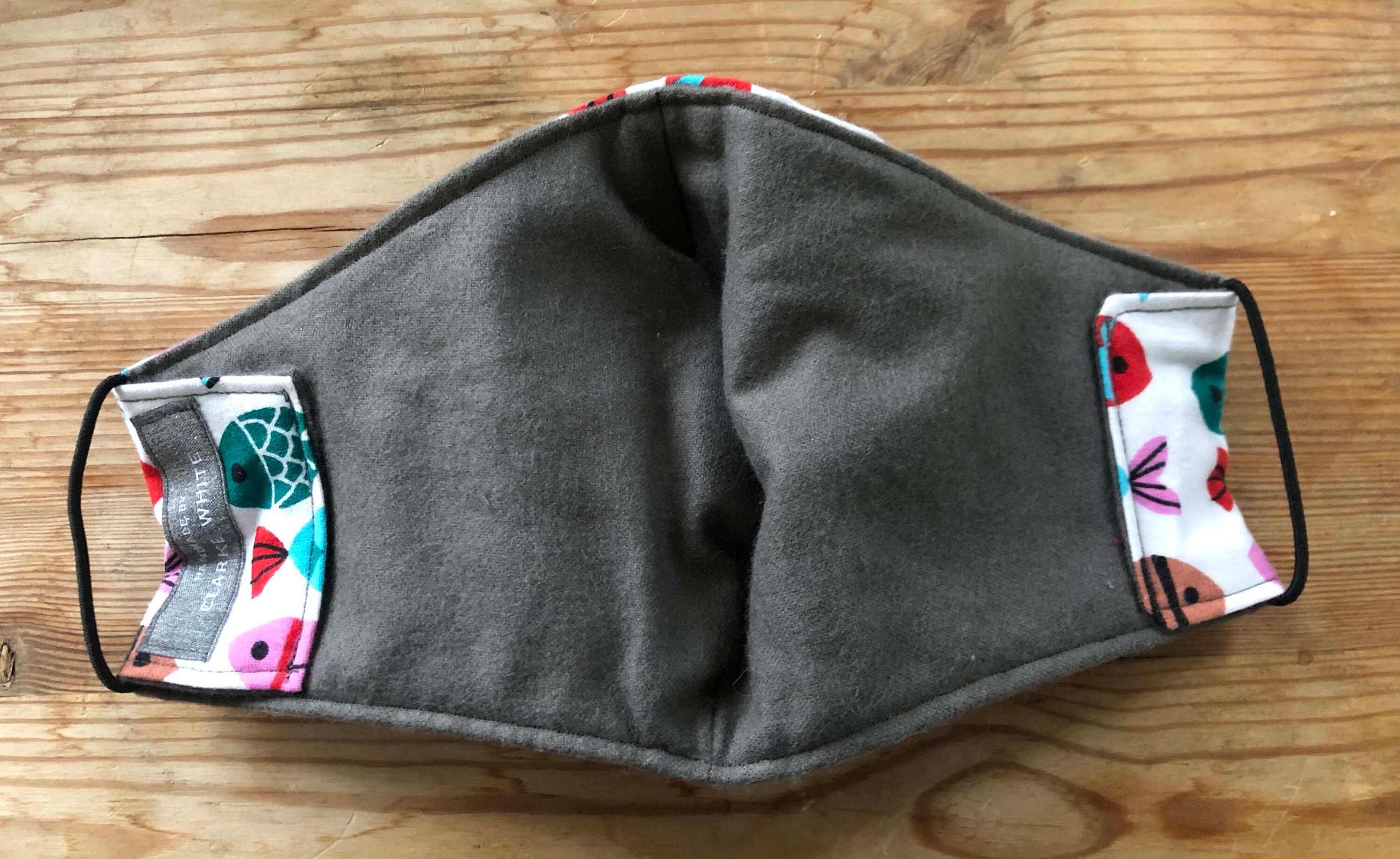 Handmade Cute Cartoon Fish Face Mask | Etsy