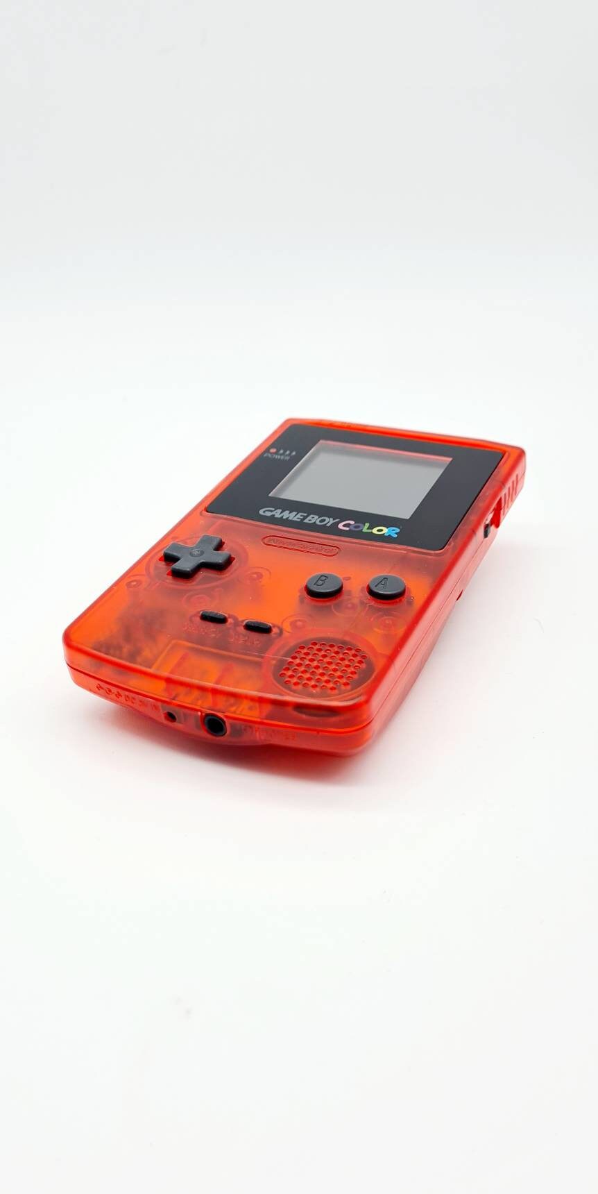 Transparent Red Gameboy Color Everything New LCD Screen & | Etsy